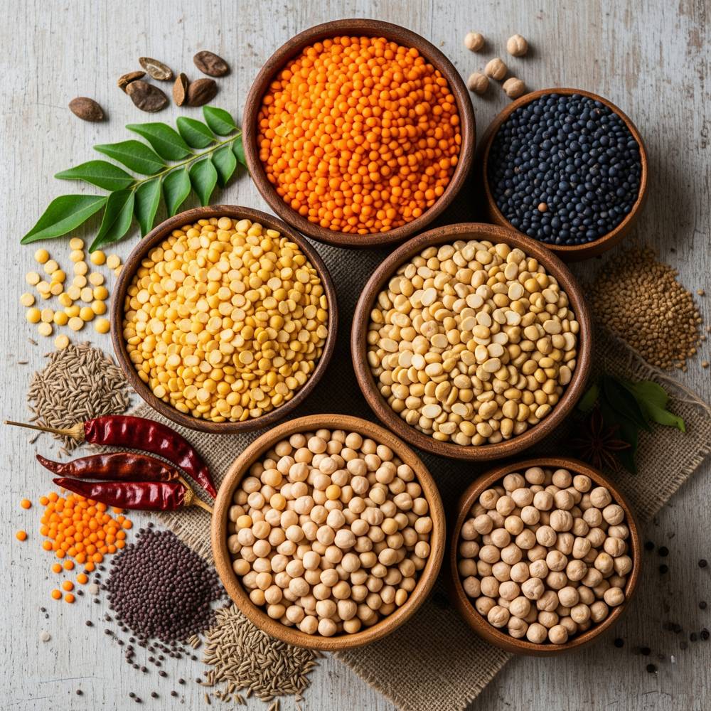 Buy Pulses & Lentils Online UK | Toor, Urad & Chana Dal | Dhaara Foods
